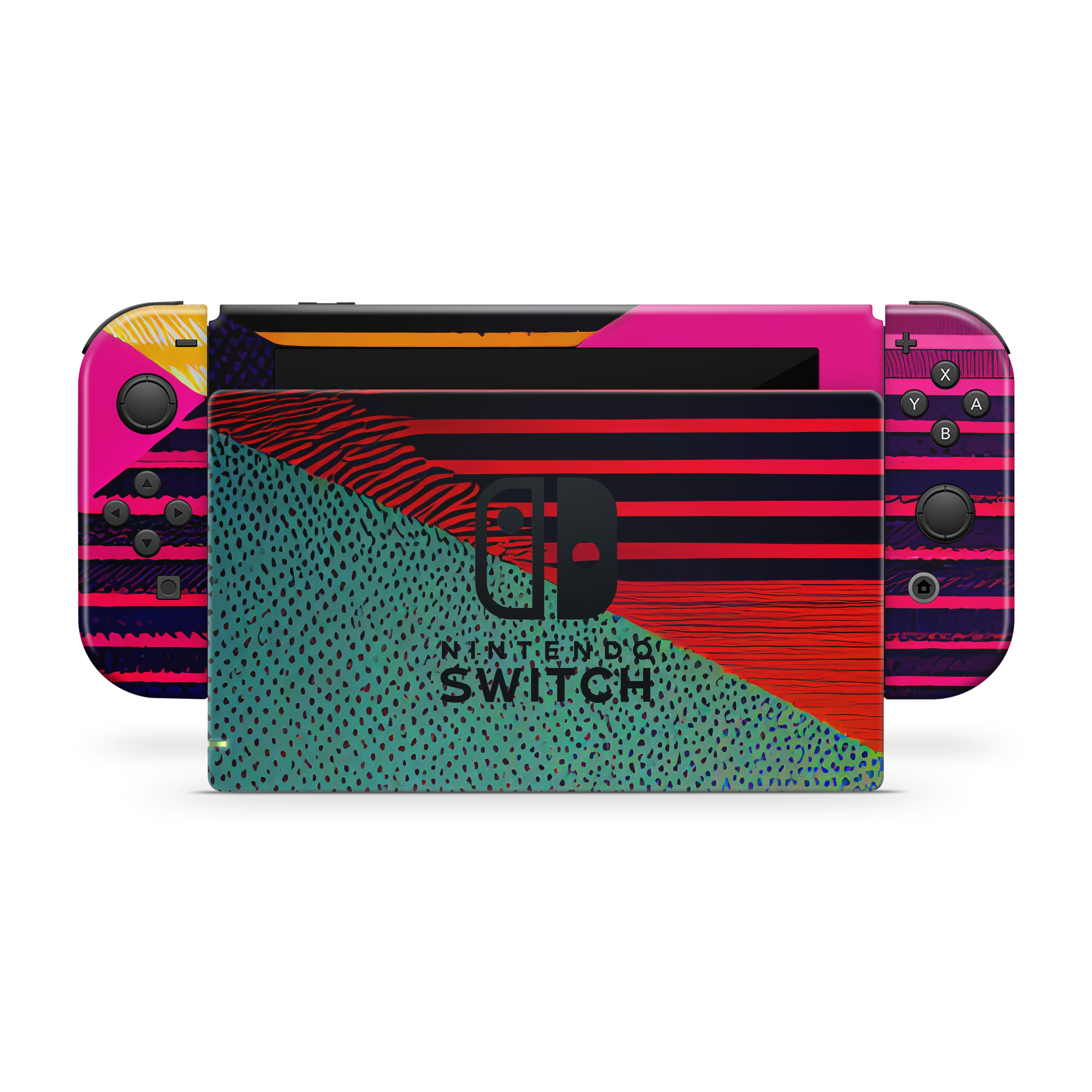 Nintendo Switch Skin, Decal Vinyl, Console Sticker, Protector Joy-con ...