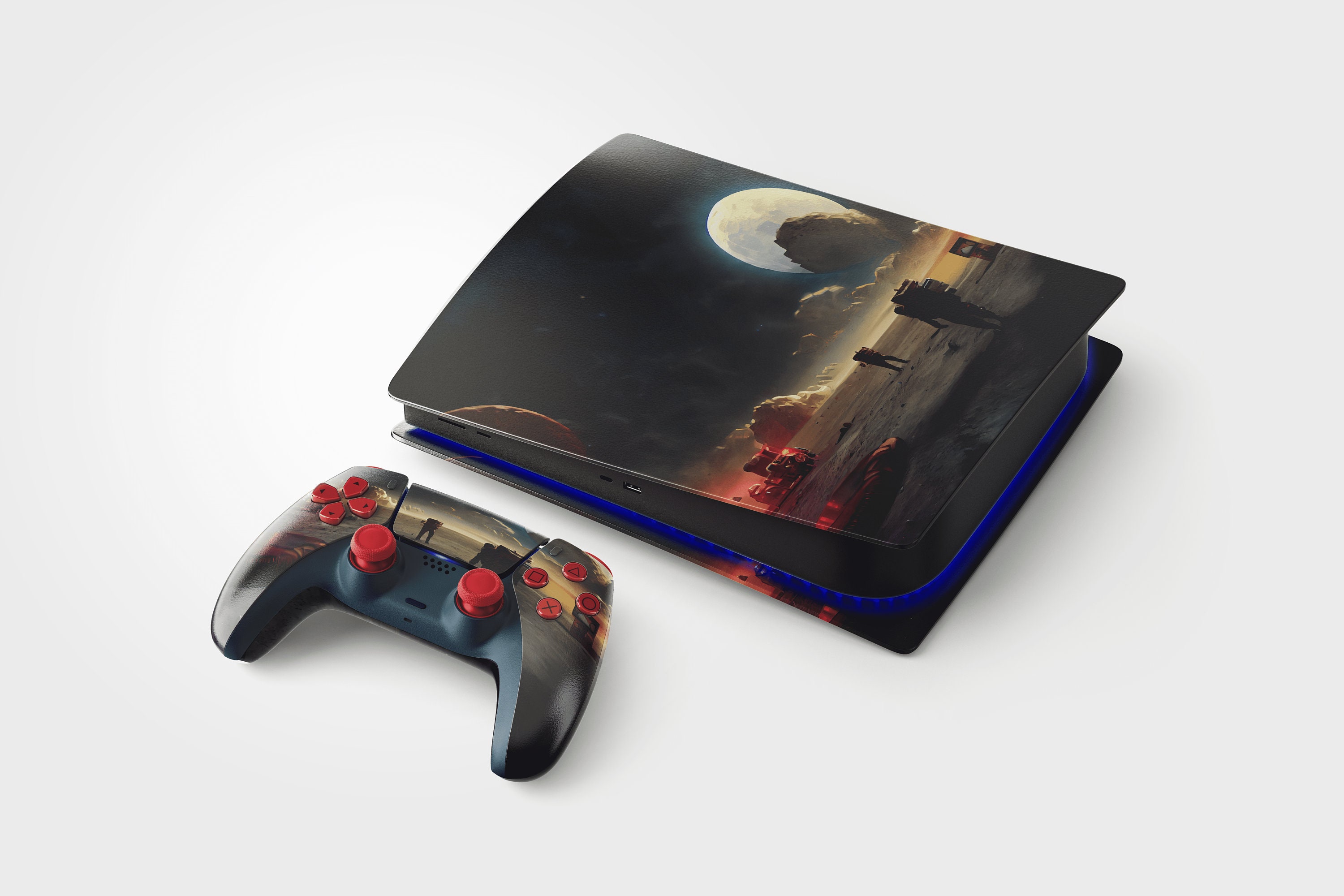 Playstation 5 Skin Cover Premium Vinyl Decal for PS5 - Etsy