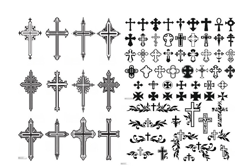 CROSS BUNDLE,SVG Files, Cross Cut Files, Cross Clipart, Cross ...