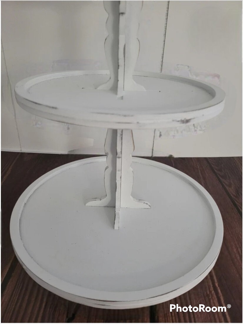 Δίσκος με τρία επίπεδα-Ημιτελής DIY Ξύλινος Δίσκος για Διακόσμηση ...
