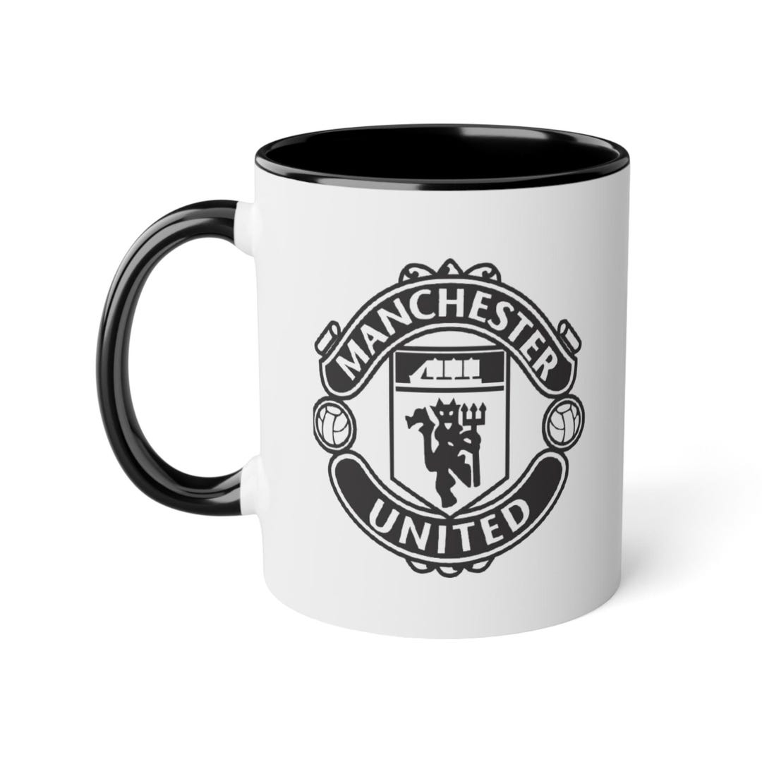 Custom Manchester United Mug, Personalized Football Coffee Cup, Soccer ...