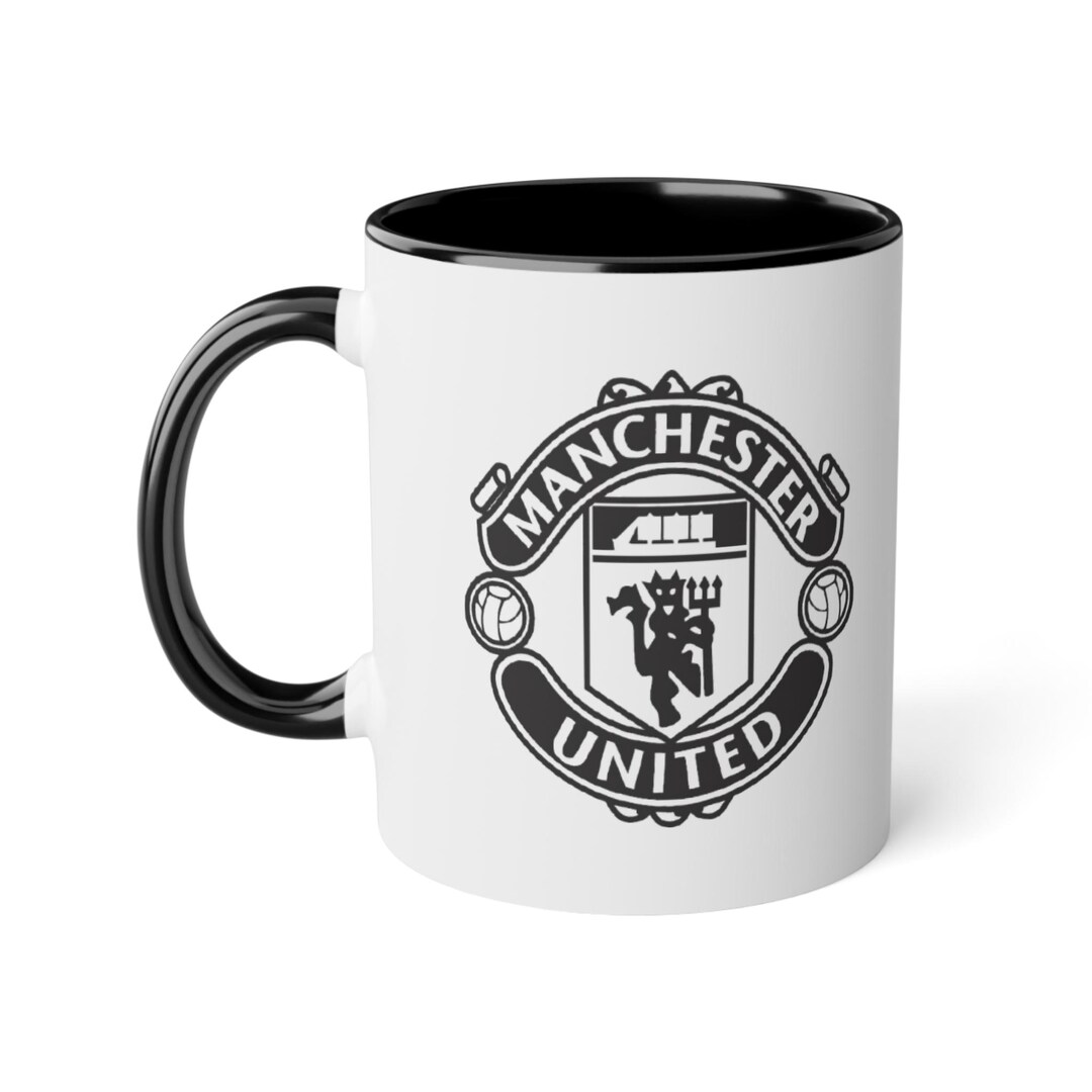 Personalized Manchester United Soccer Fan Cup, Sports Team Gift, Coffee ...