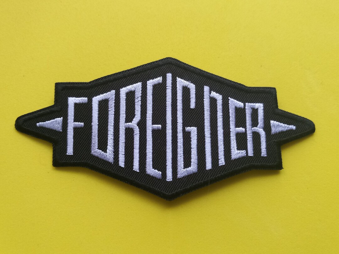 Foreigner Sew or Iron on Patch - Etsy UK