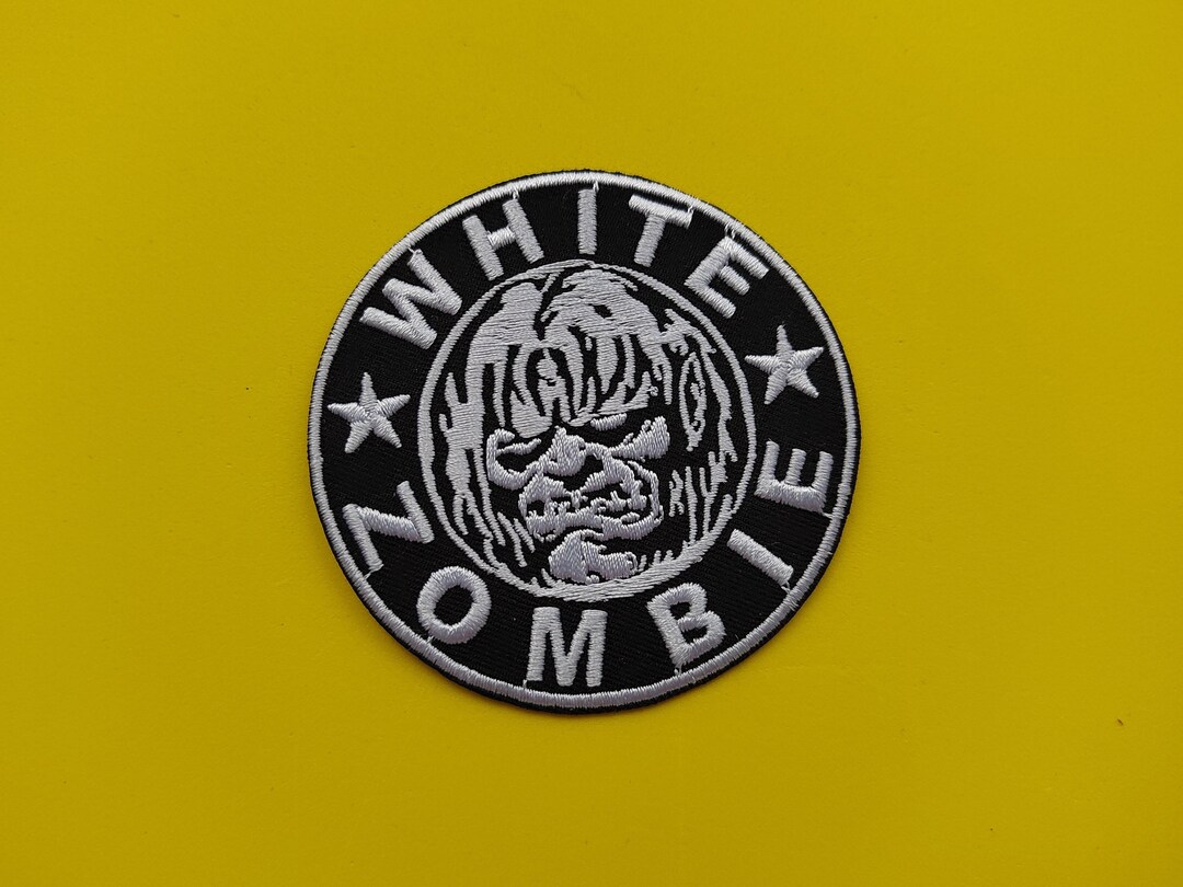 White Zombie Sew or Iron on Patch - Etsy