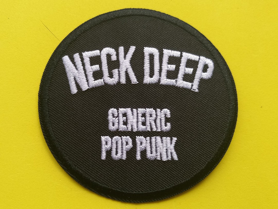 Neck Deep Sew or Iron on Patch - Etsy UK