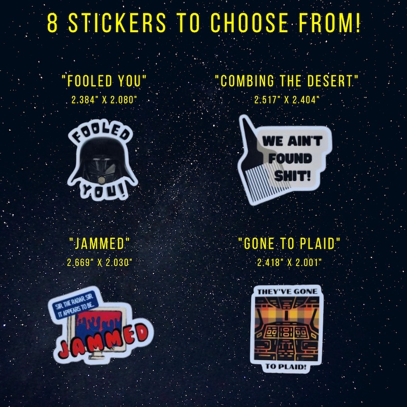 Spaceballs Sticker, Fun Gift Idea, Die Cut Stickers, Movie Sticker ...
