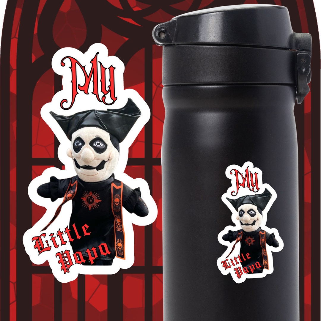 Papa Emeritus Plushie Sticker My Little Papa, Ghost Sticker, Ghost the ...