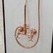 Pink Shower System ,copper Rain Shower System With Handheld Shower ...