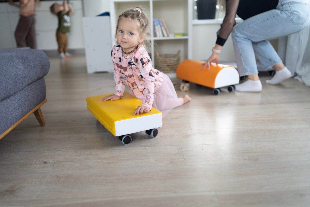 OPLAY Soft Play Shapes on Wheels. Two Shape Set. - Etsy