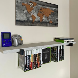 Magnetic Hanging Video Game Display Shelf, Gamer, Game Lover, Gifts for ...