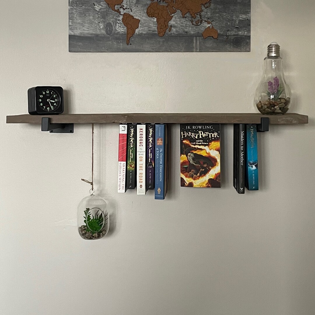 Magnetic Hanging Bookshelf, Bookcase, Fun Gifts, Unique Gifts, Book ...