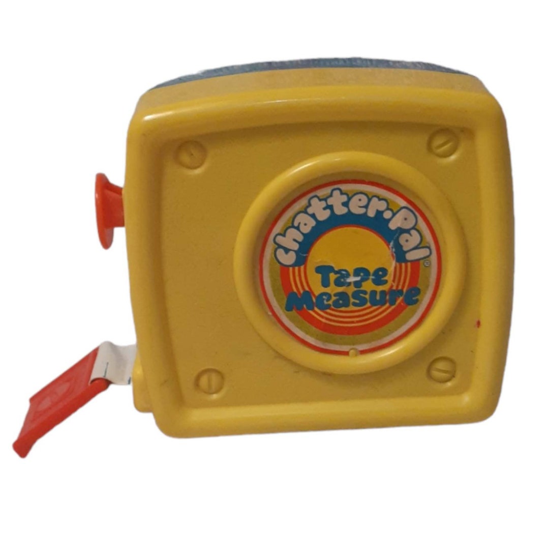 1973 Mattel Chatter Pal Talking Tape Measure Vintage Toy - Etsy Canada
