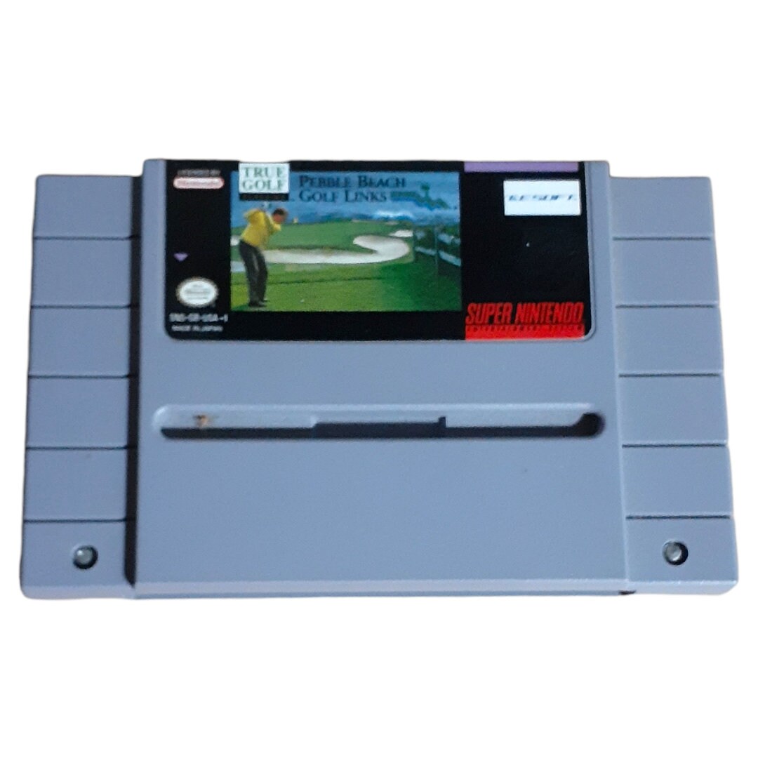SNES True Golf Classics: Pebble Beach Golf Links Gaming - Etsy