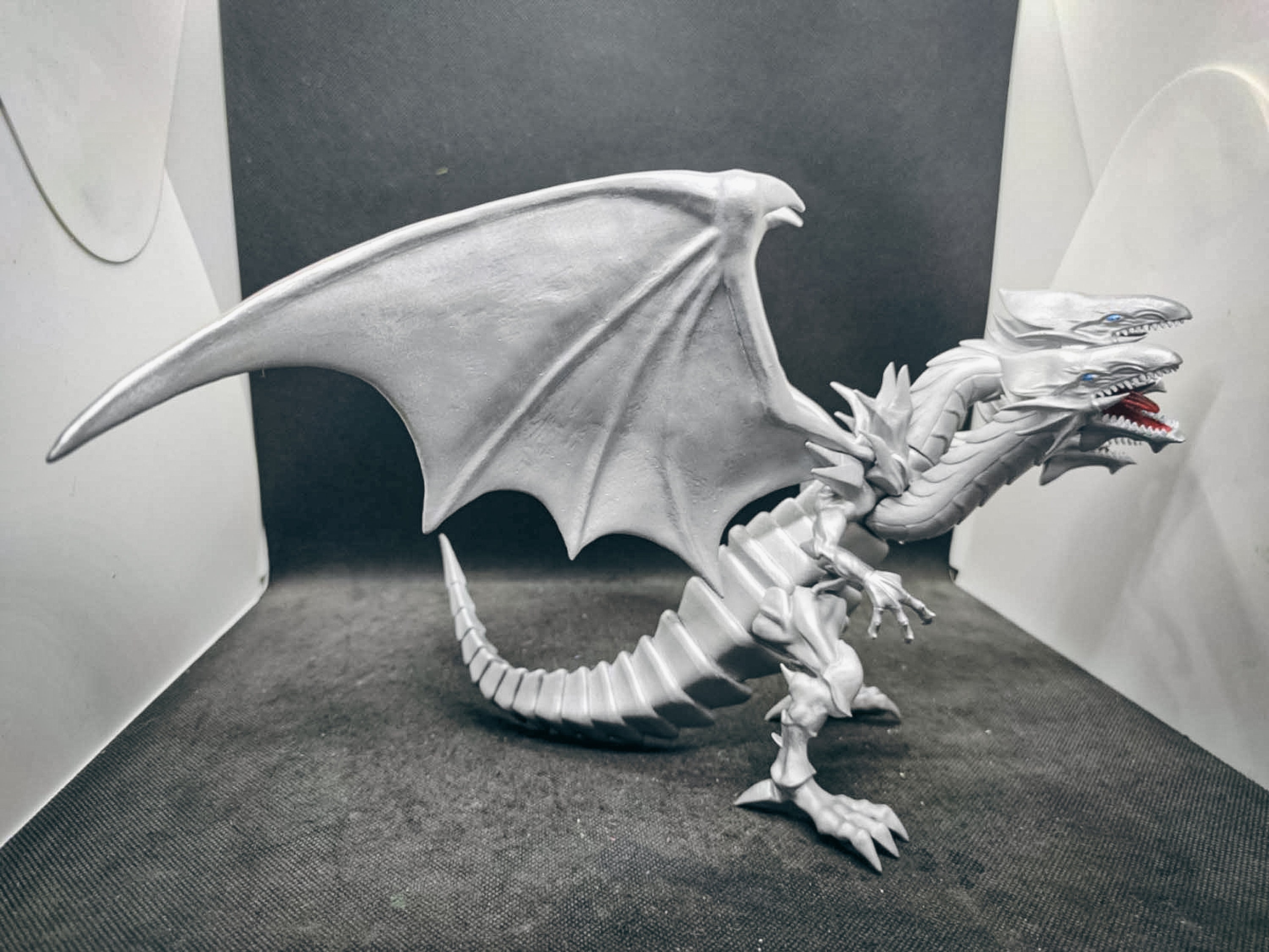 Ultimate Blue Eyes White Dragon Yugioh 20-30 Cm Resin 3D Print Action ...