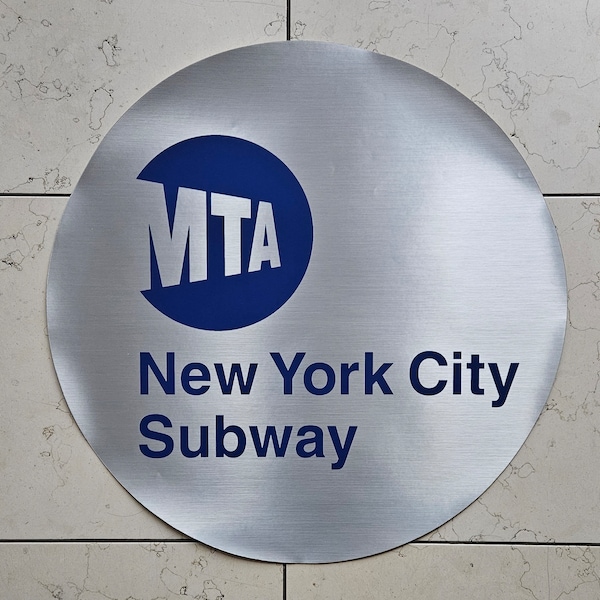 New York Subway Sign - Etsy