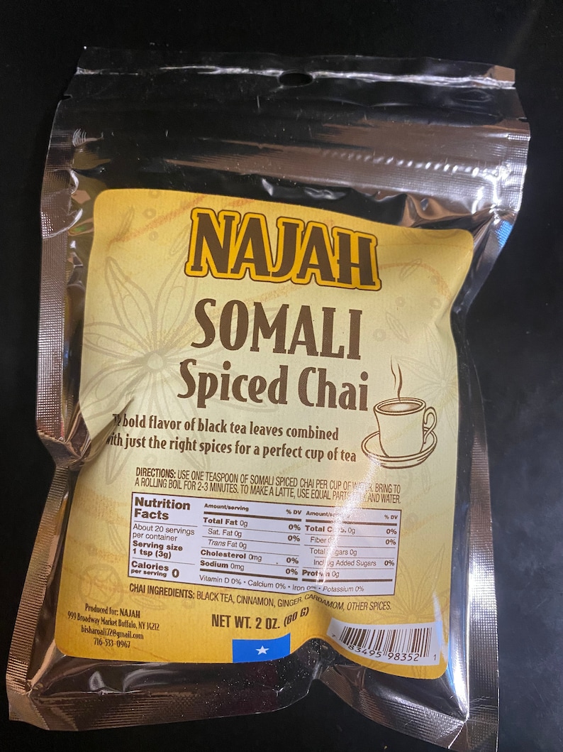 Somali Spiced Chai Tea Blend - Etsy