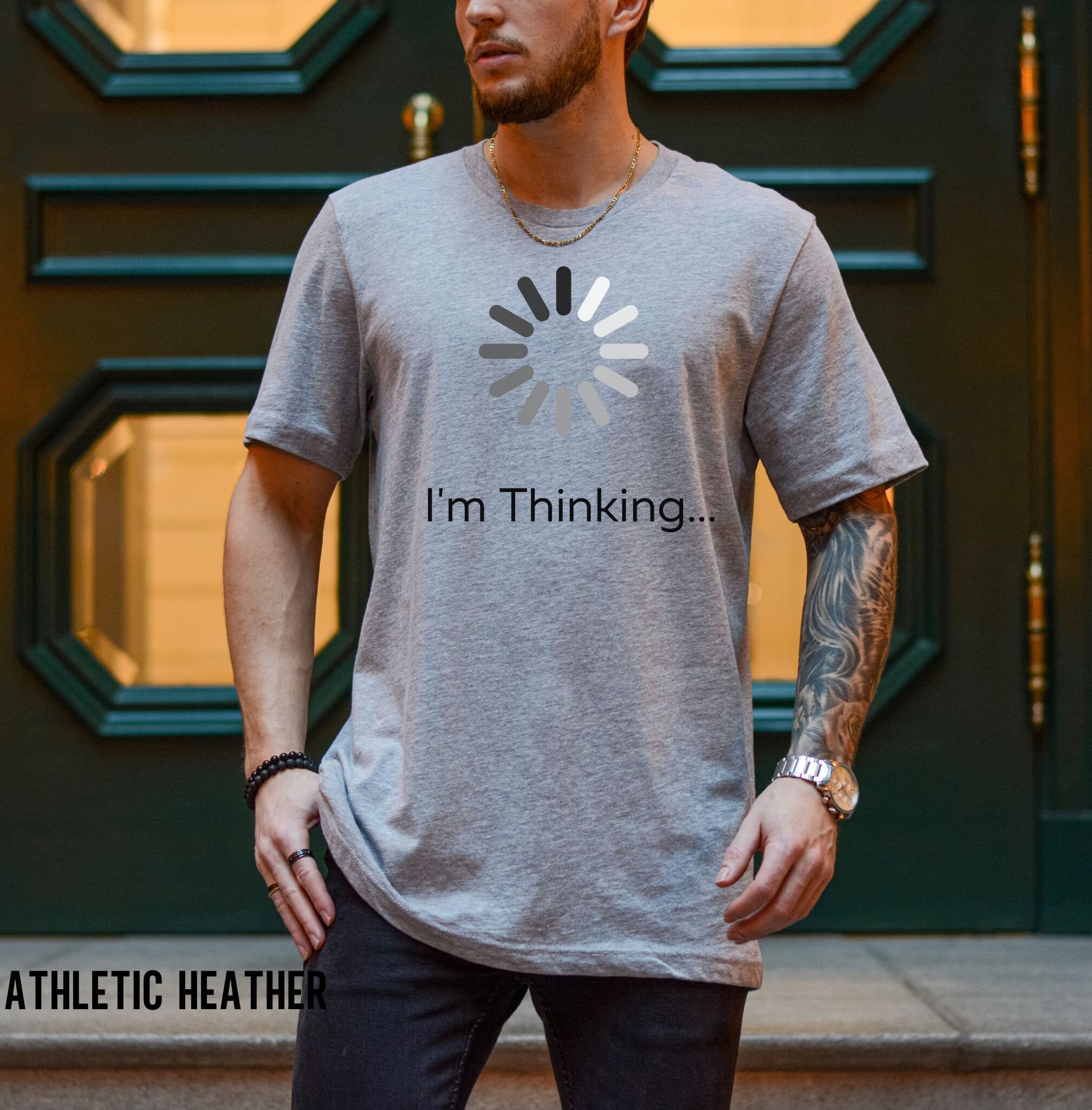 I'm Thinking Shirt, Im Thinking T-shirt, Procrastinator Tshirt, Funny ...