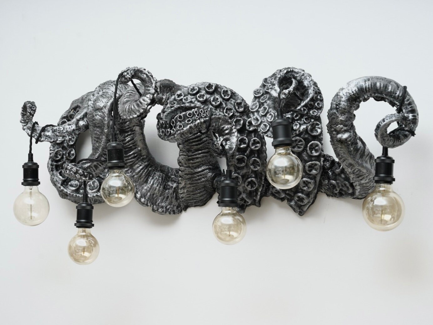 6 in a Raw Tentacle Kraken Octopus Wall Sconce Lovecraft Gothic ...