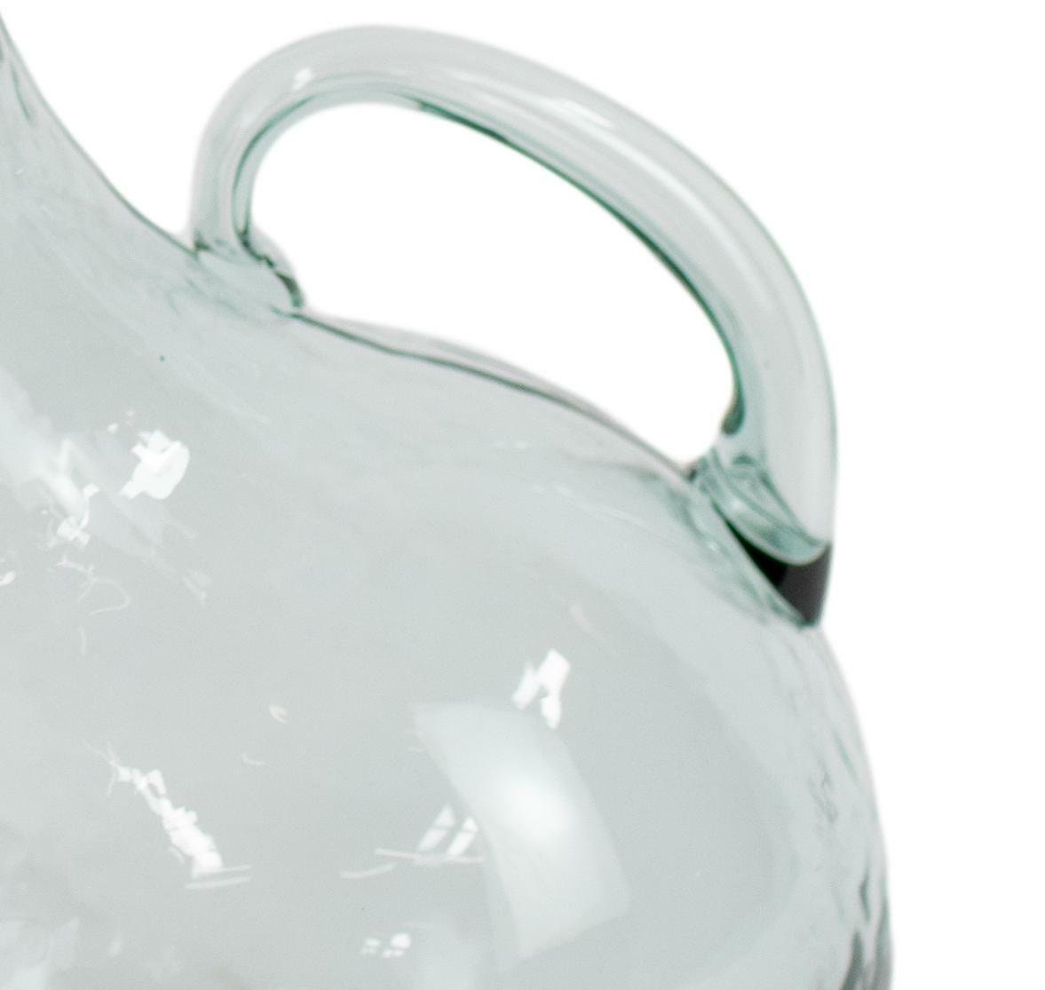 Handblown Recycled Glass Large Tilted Pitcher 1 Gallon - Etsy