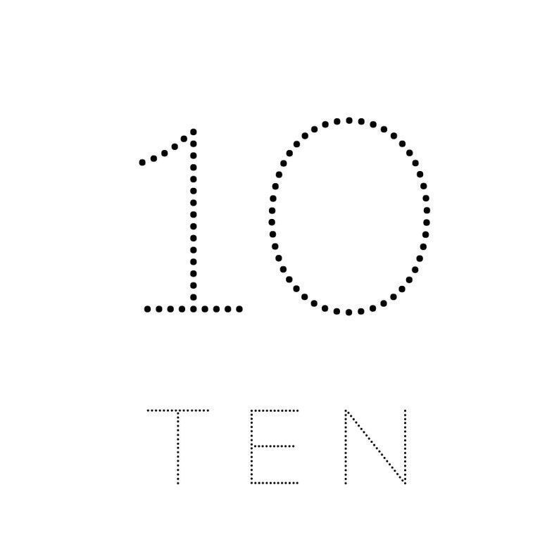 EASY PRINTABLE WORKSHEET (1-10) - Etsy