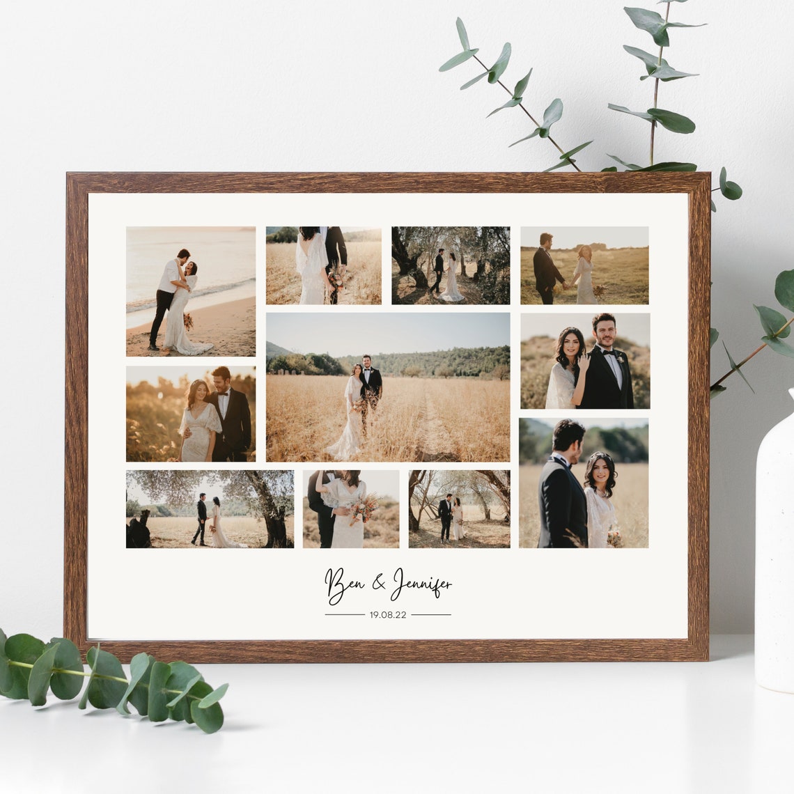 Personalised Printed Photo Collage Photo Print Family - Etsy