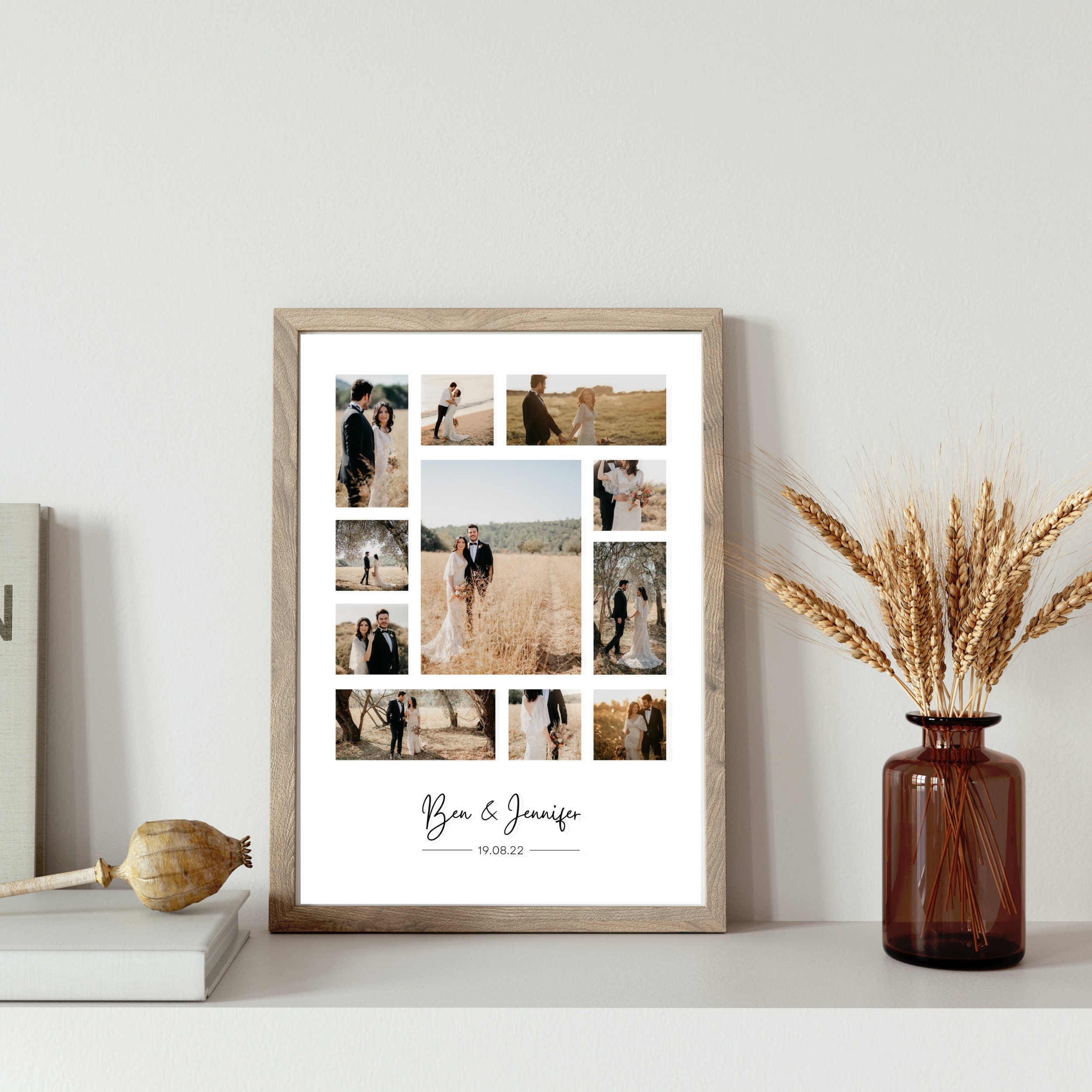 Personalised Printed Photo Collage Photo Print Family - Etsy UK