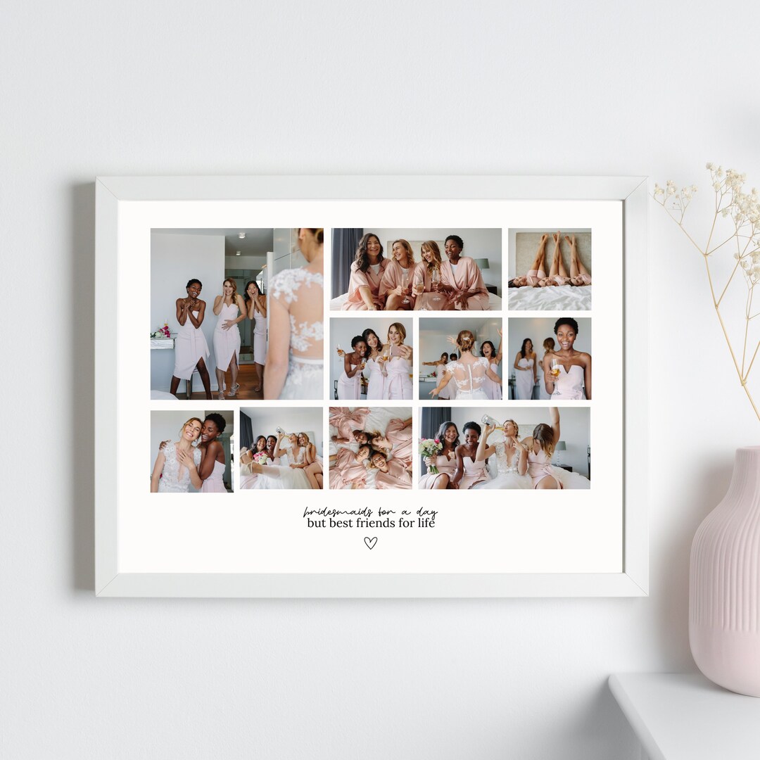 Personalised Printed Photo Collage Photo Print Landscape - Etsy