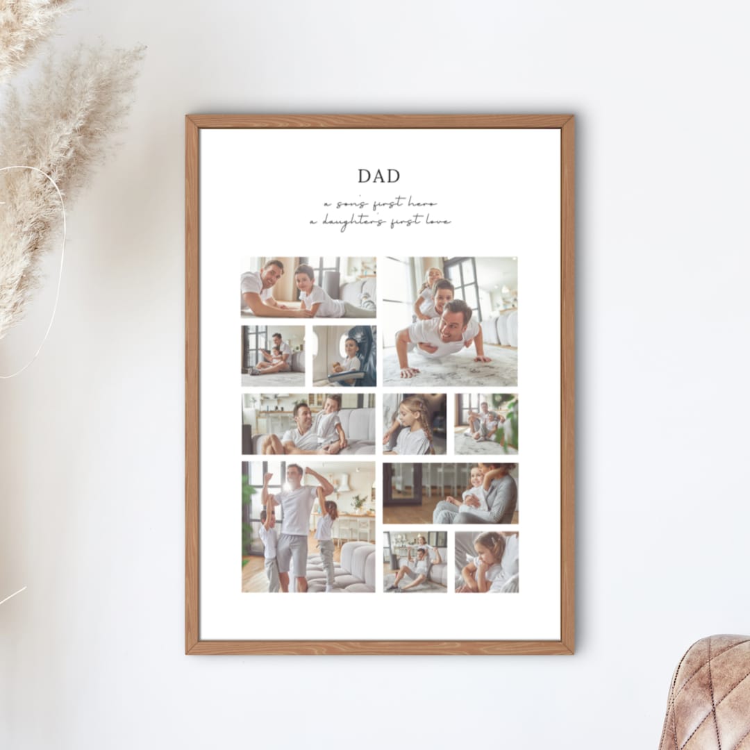 Personalised Printed Photo Collage Photo Print - Etsy