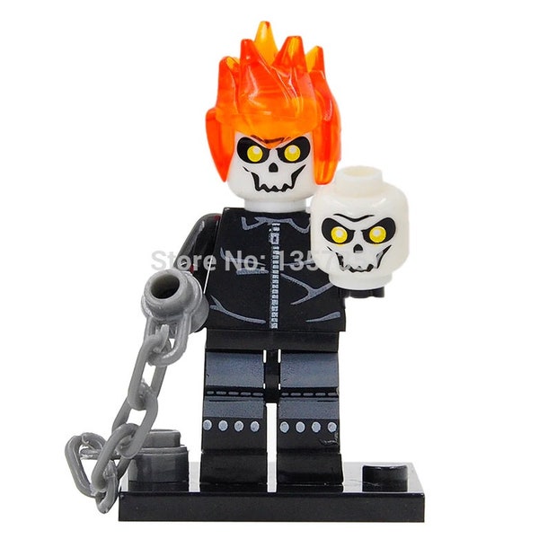 Ghost Rider Minifig - Etsy