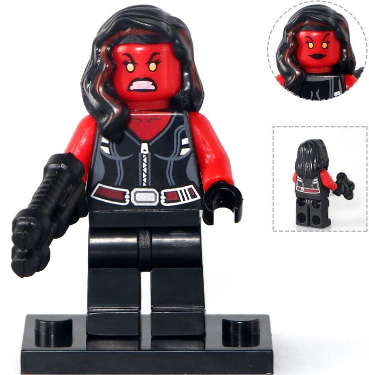 Lego Red Hulk Decals