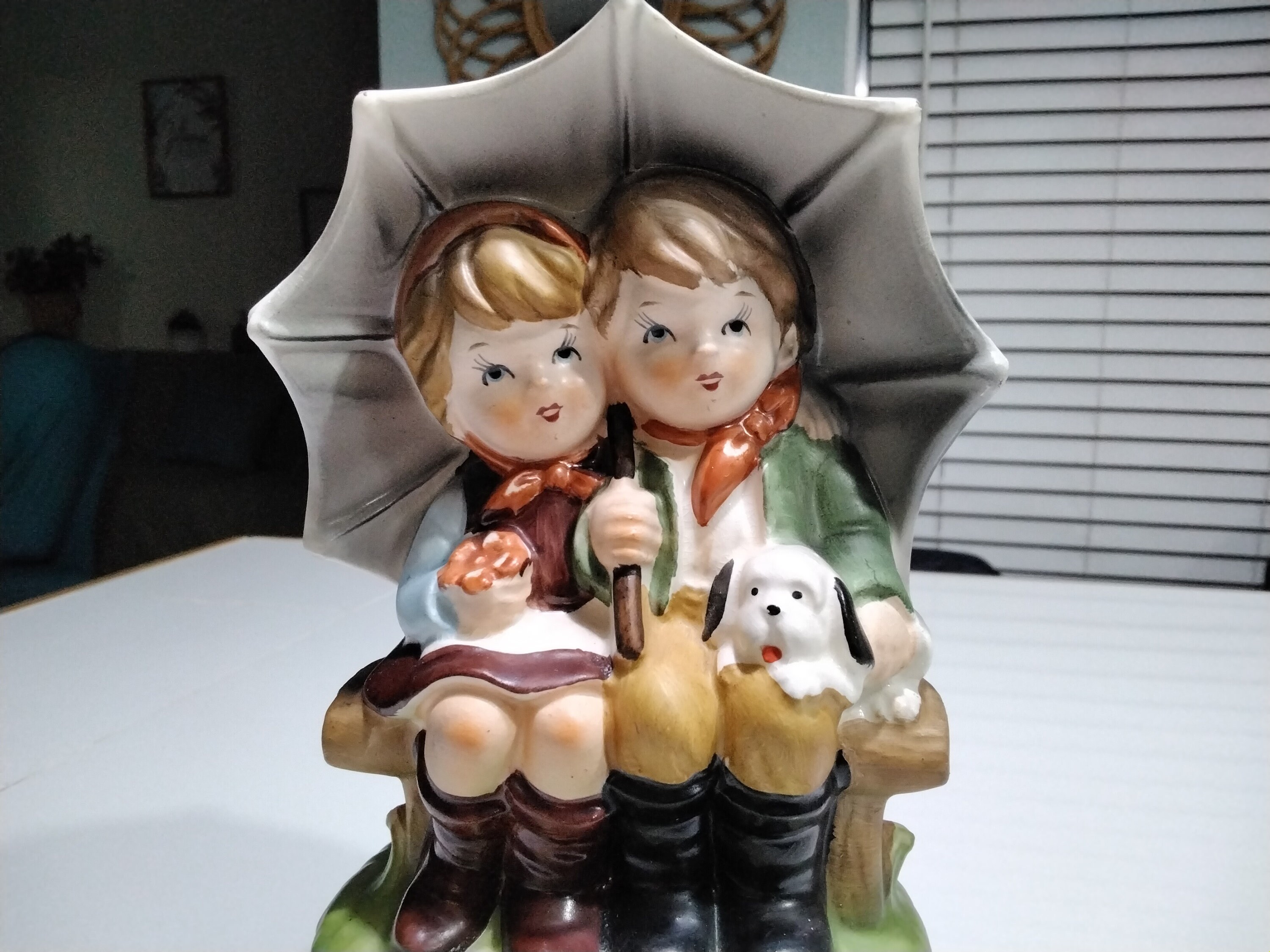 Fred Roberts Hummel Look Music Box Figurine - Vintage - Etsy