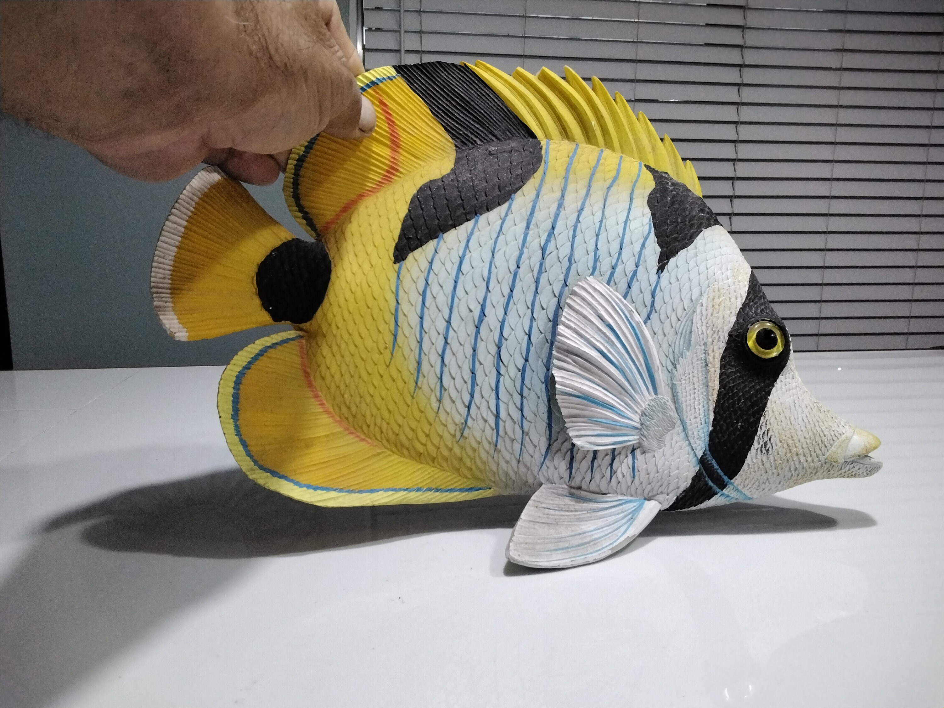 Tropical Reef Angelfish Decorative Wall Art Home Decor - Etsy