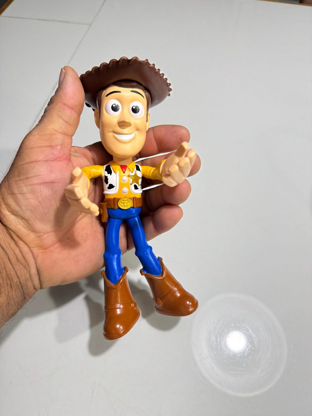 Disney Pixar Woody Cowboy - Bendy Figure Toy Figurine - Vintage ...