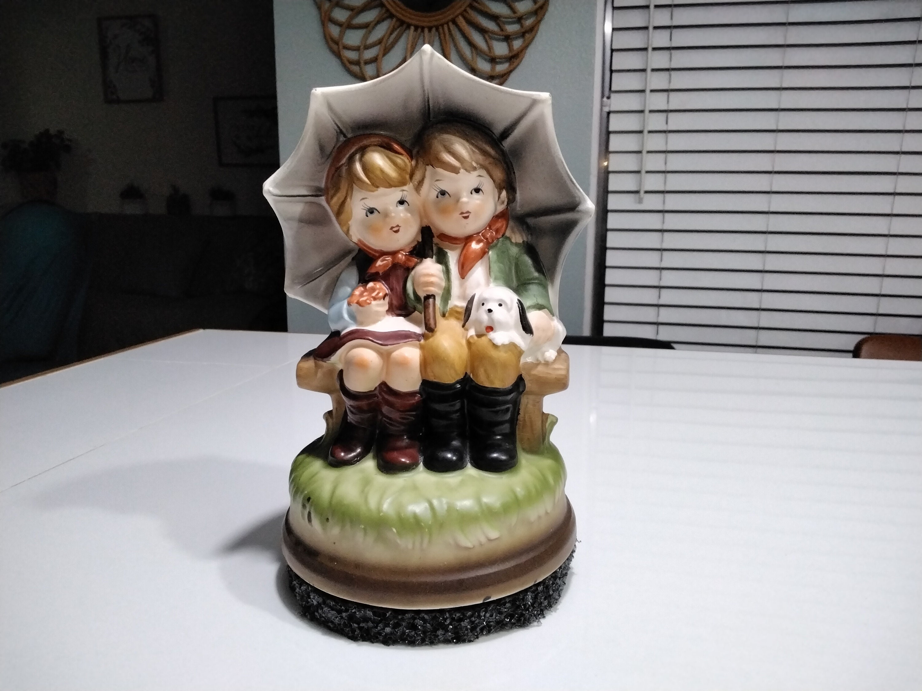 Fred Roberts Hummel Look Music Box Figurine - Vintage - Etsy