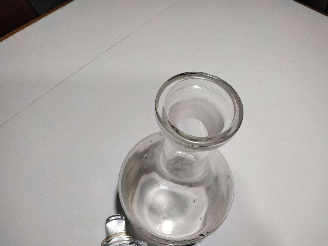 Oil Vinegar Glass Cruet Salad Dressing Vinegarette / Syrup Dispenser ...