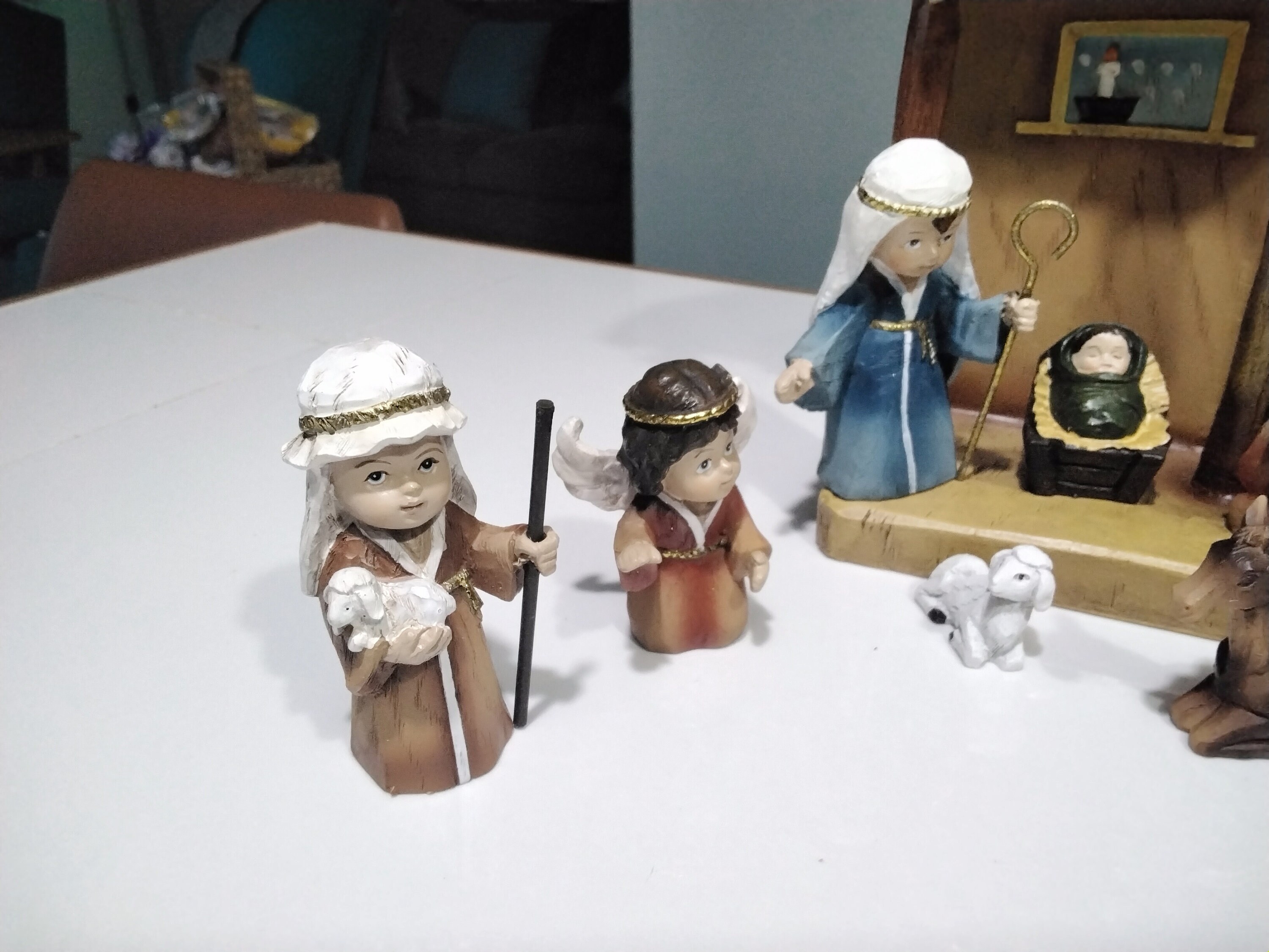 11 Piece Children Nativity Set - Vintage Rare - Etsy