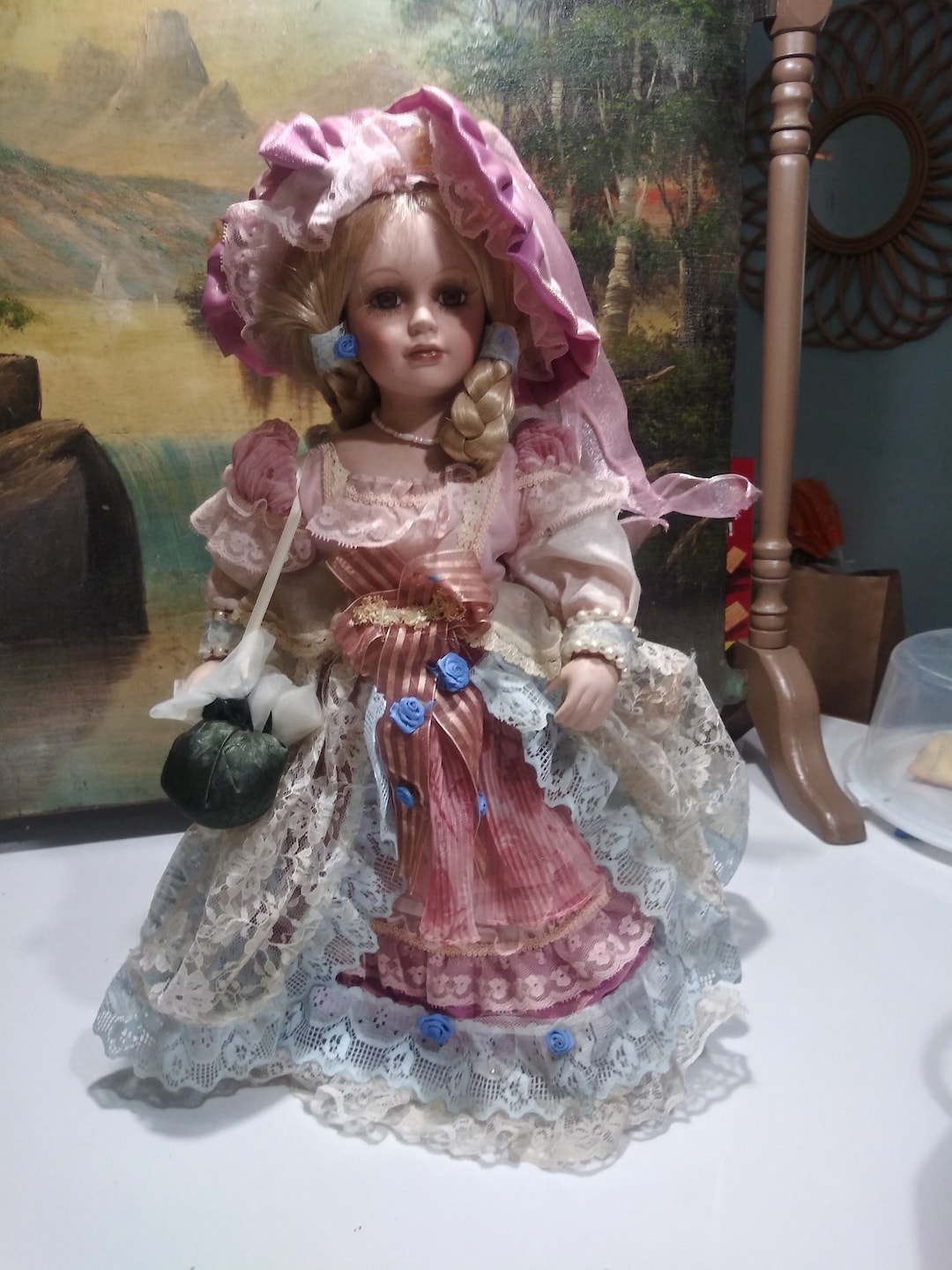 Collectible Porcelain Doll - Vintage - Etsy