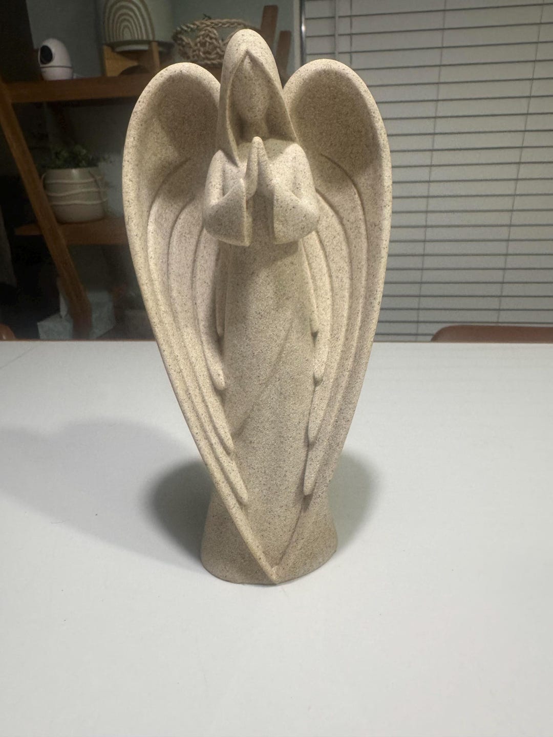 Artgenius Sandstone Praying Angel Statue. - Etsy