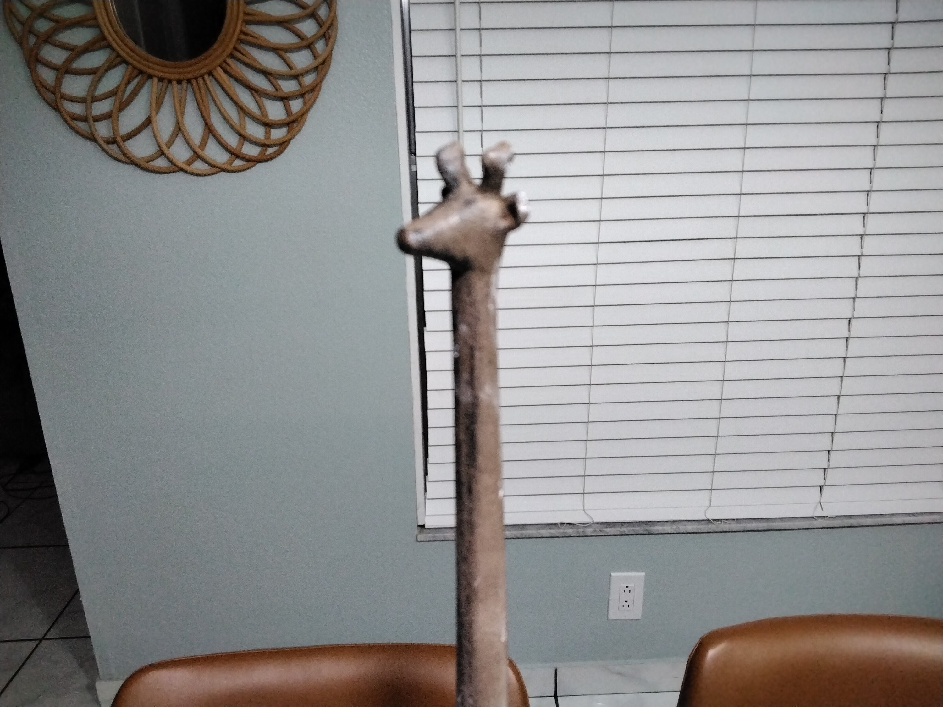 Giraffe Sculpture Wrought Iron Giraffe Figurine Excellent - Vintage - Etsy