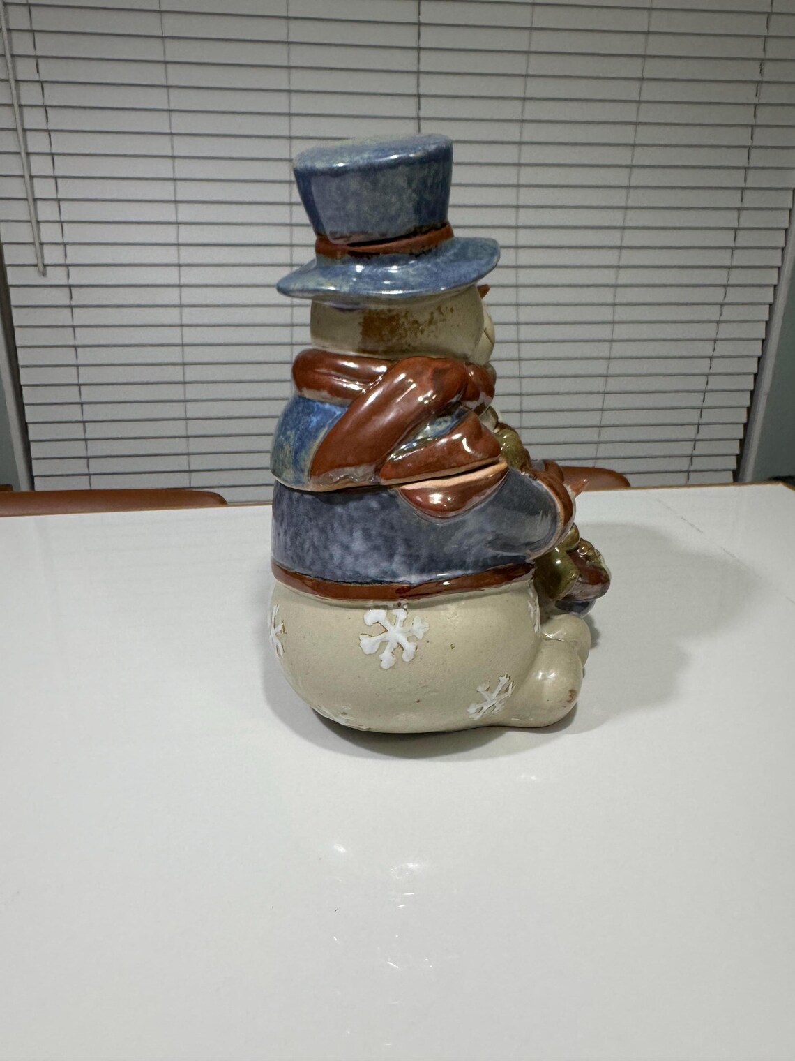 Snowman Family Cookie Jar - Vintage Rare - Etsy