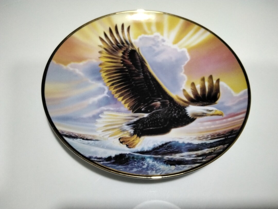 Eagle Plate - Majesty Collectible and Rare - Etsy