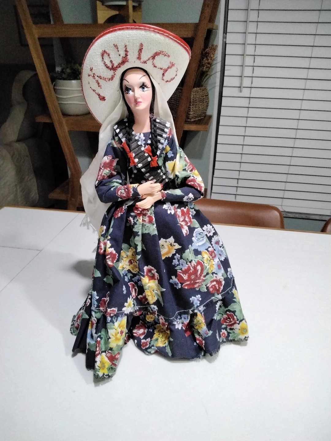 Mexican Señorita Doll Dressed in Traditional Clothing - Rare Vintage - Etsy