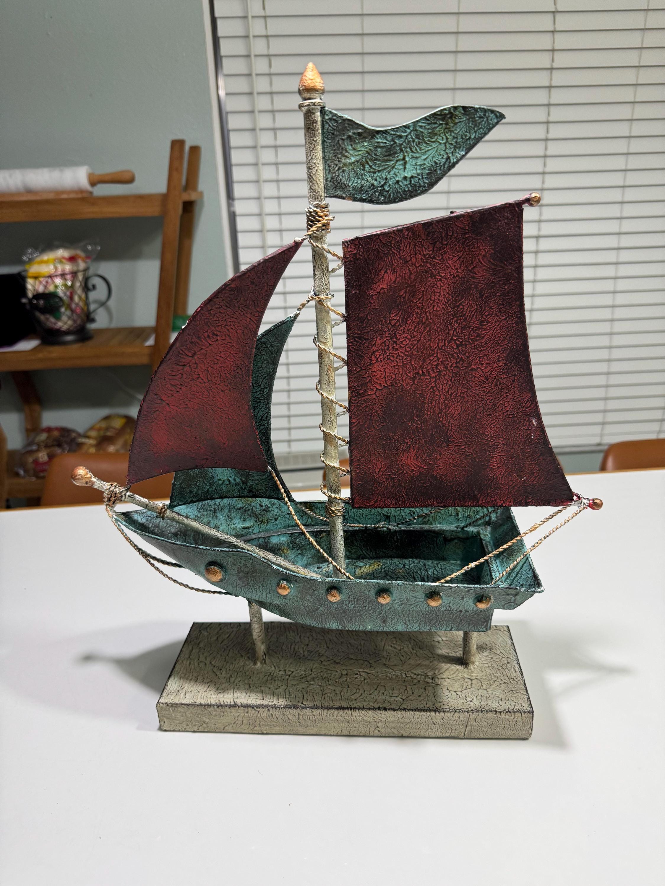 Sail Boat - Metal Structure - Etsy