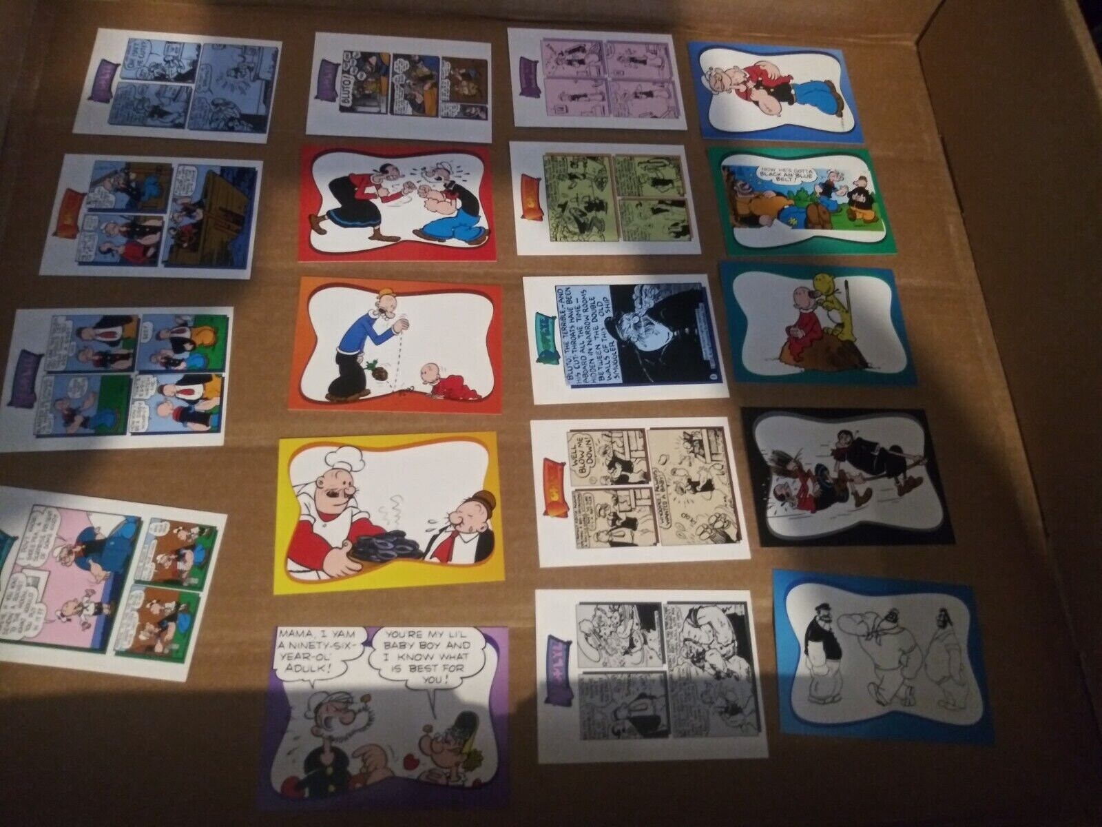 Popeye Collection Cards, Over 1,000 Card Collection - Etsy