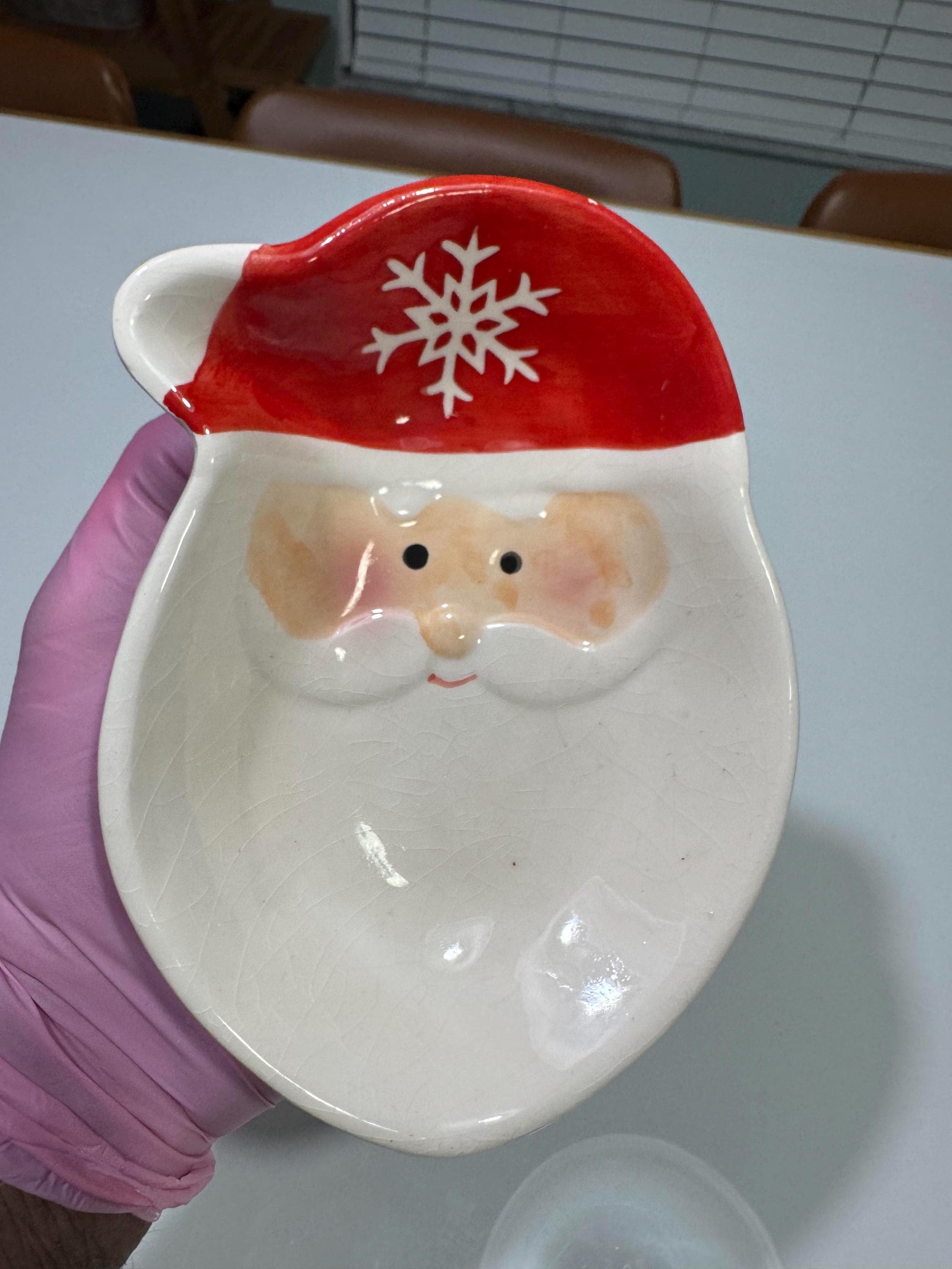 Santa Clause Candy Dish Dip Tray - Vintage Rare. - Etsy