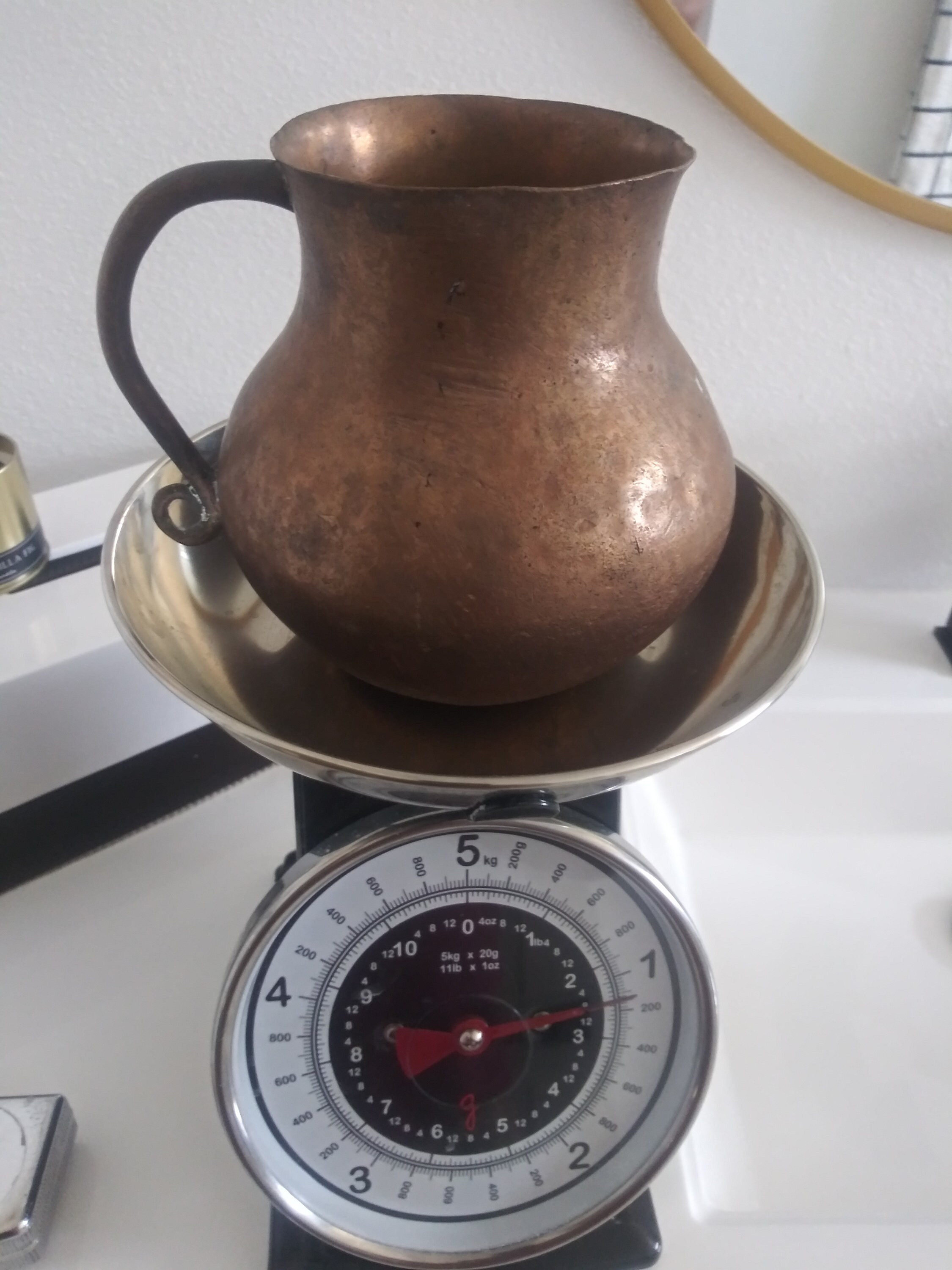 Bronze Metal Pitcher - Etsy