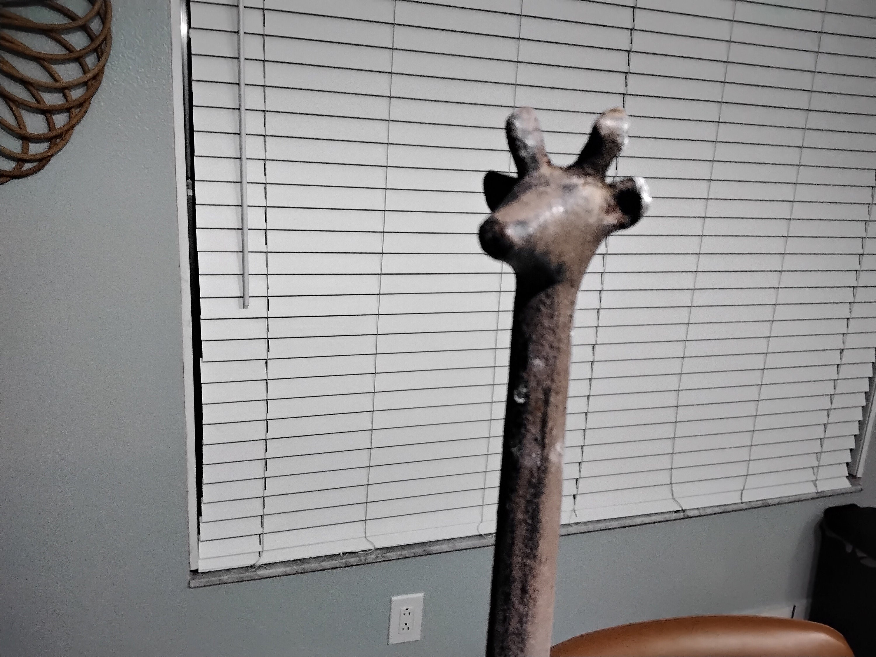 Giraffe Sculpture Wrought Iron Giraffe Figurine Excellent - Vintage - Etsy