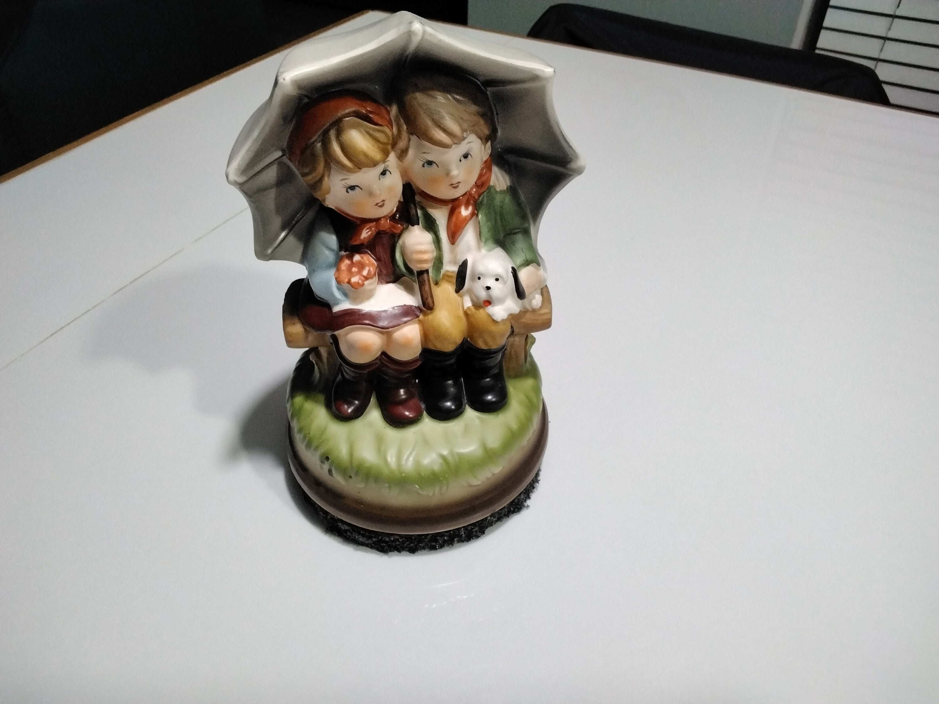 Fred Roberts Hummel Look Music Box Figurine - Vintage - Etsy