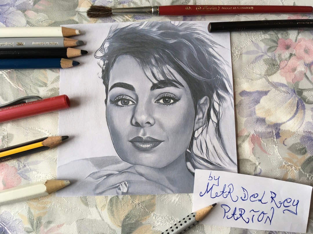 SANDRA Drawing, Art, Fan Art - Etsy