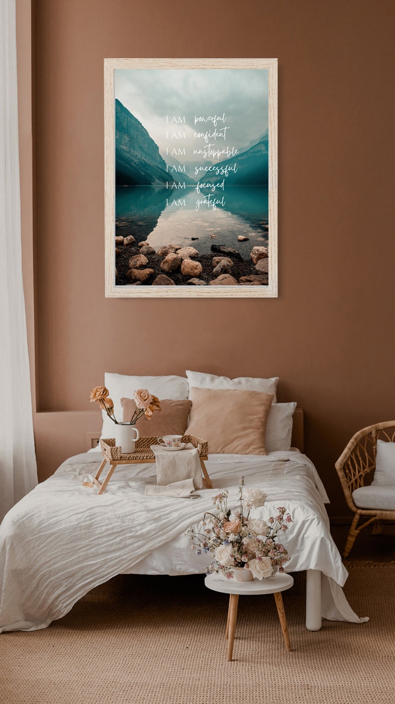 Motivational Printable Wall Art, Affirmations Printable, Inspiring Wall ...